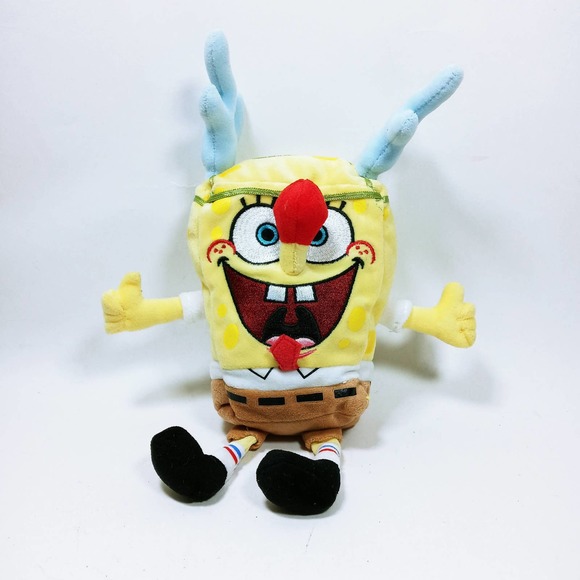 SpongeBob Squarepants | Toys | Ty Sponge Bob Sleigh Ride Christmas ...